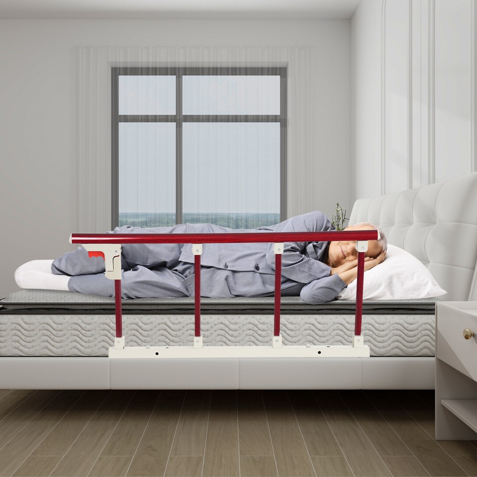 Elderly Bed Rail Safety Bed Guard Adults Assist Handle for Home Care ...