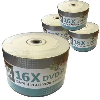 Ritek Arita DVD-R 16x Printable 4.7GB Blank DVD Discs 120 mins RITEK ...