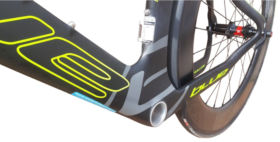 Blue Triad SL Carbon Time Trial Frame Set Triathlon 57.5 cm L Scott ...