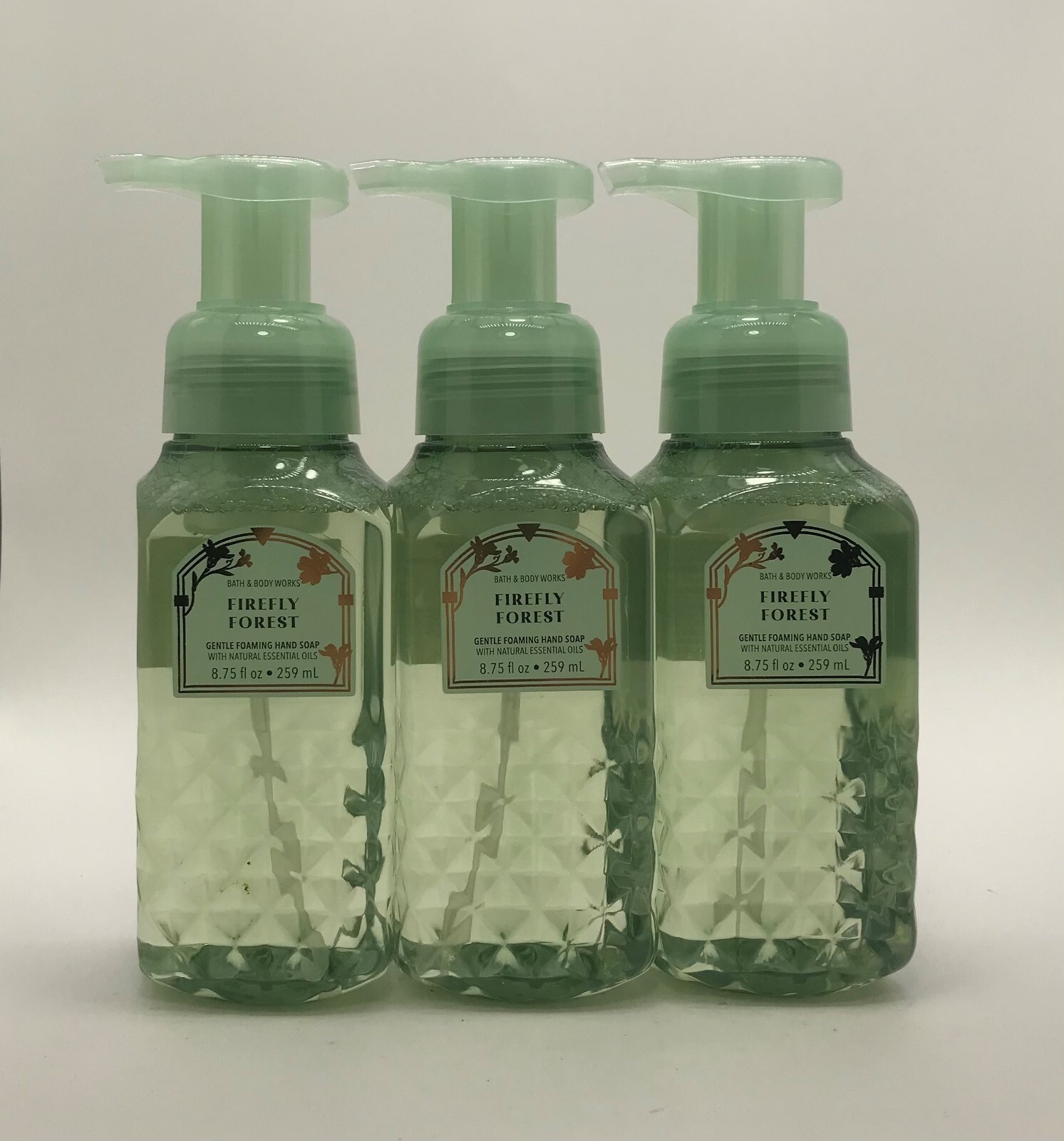 3 Bath & Body Works FIREFLY FOREST Gentle Foaming Hand Soap | eBay