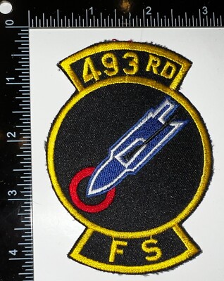 USAF 493rd Fighter Squadron Grim Reapers Patch | eBay