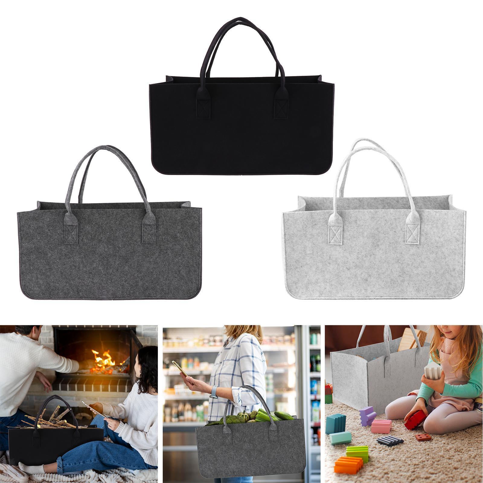 Felt Folding Storage Bin Shelf Organizer Box for Office Bookshelf ...