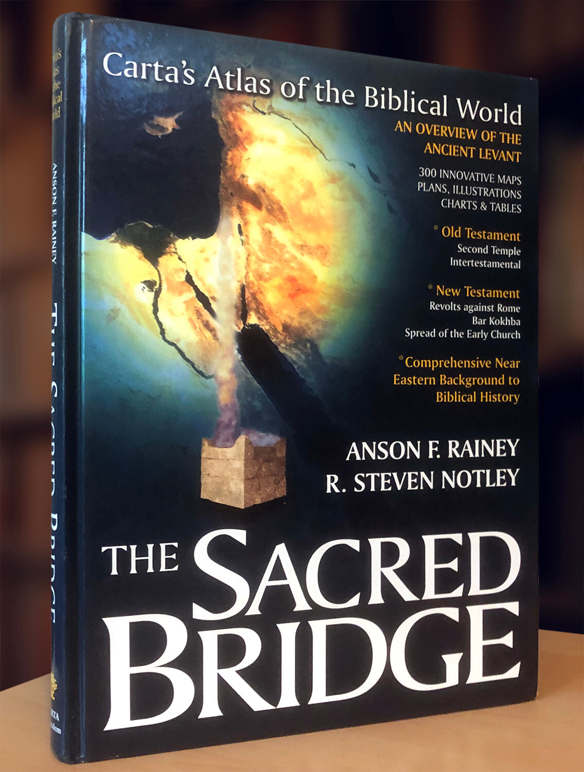 The Sacred Bridge: Carta's Atlas of the Biblical World—Anson F. Rainey ...