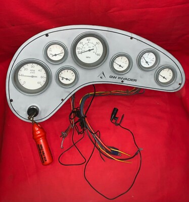 Bravo 1994 GW Invader Gauge Panel w/ Ignition and Key | eBay