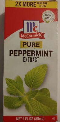 McCormick Pure Peppermint Extract 2oz | eBay