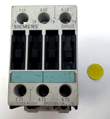 SIEMENS 3RT1025-1A POWER CONTACTOR | eBay