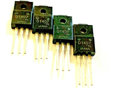 2SD1407 "Original" JAPAN Transistor LOT OF 4 FREE US Shipping | eBay