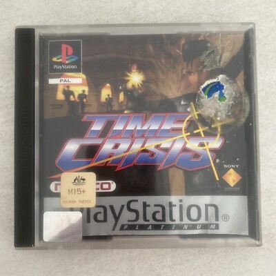 Time Crisis | PS1 Playstation 1 Game | PAL AUS | CIB Complete with ...