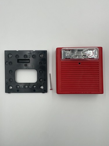 Wheelock AS-24MCW Red Fire Alarm Horn Strobe | eBay