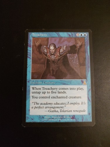 MTG Treachery Moderate Play English Urza's Destiny Magic The Gathering ...