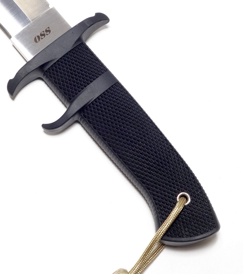 Cold Steel Double Edge AUS8A Sub Hilt OSS Combat Fighting Knife New No ...