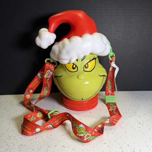 Universal Studios Grinch Popcorn Bucket Christmas Exclusive Merry ...