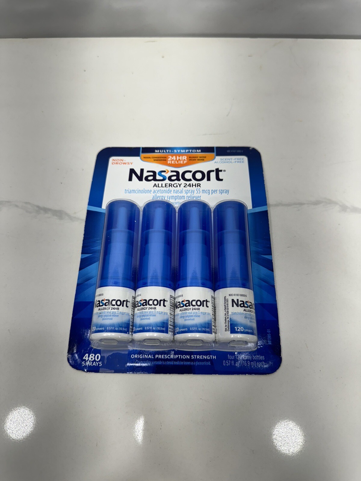 Nasacort Childrens Allergy 24hr Nasal Spray 60sprays 037oz 2 Pack