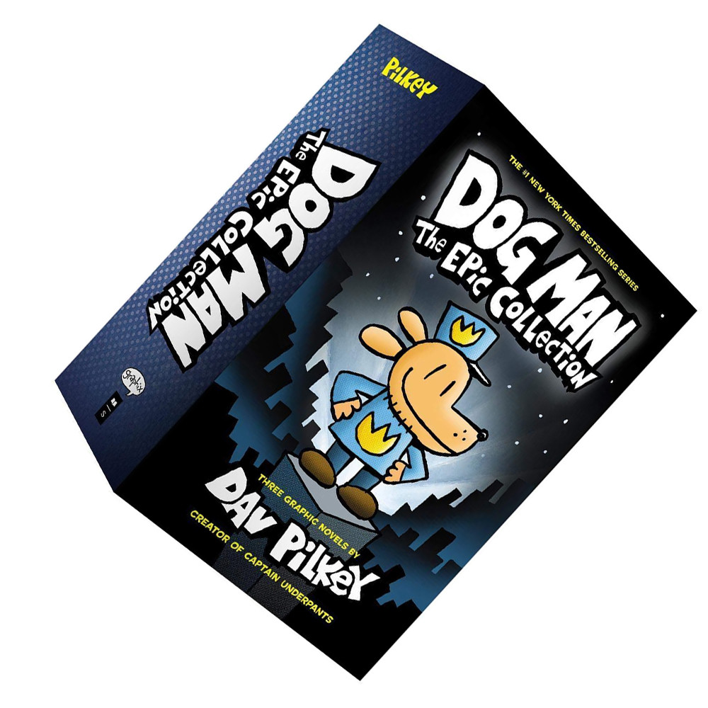 Dog Man (1-3) Epic Collection 3 Books Set By Dav Pilkey Hard cover NEW ...