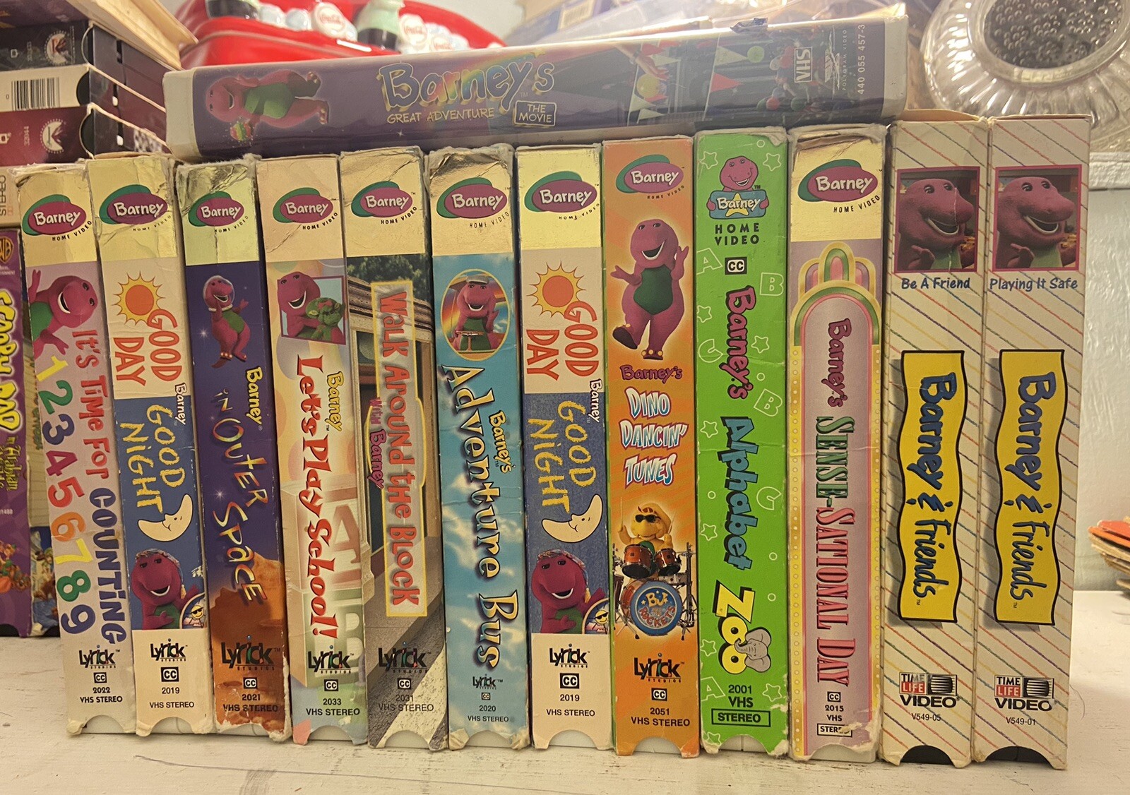 Vintage BARNEY & FRIENDS VHS TAPE - Lot of | Grelly USA