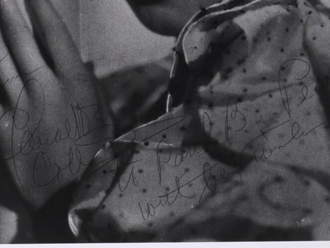 Claudette Colbert Signed 8x10” Autograph Auto Photo Hollywood Actress ...