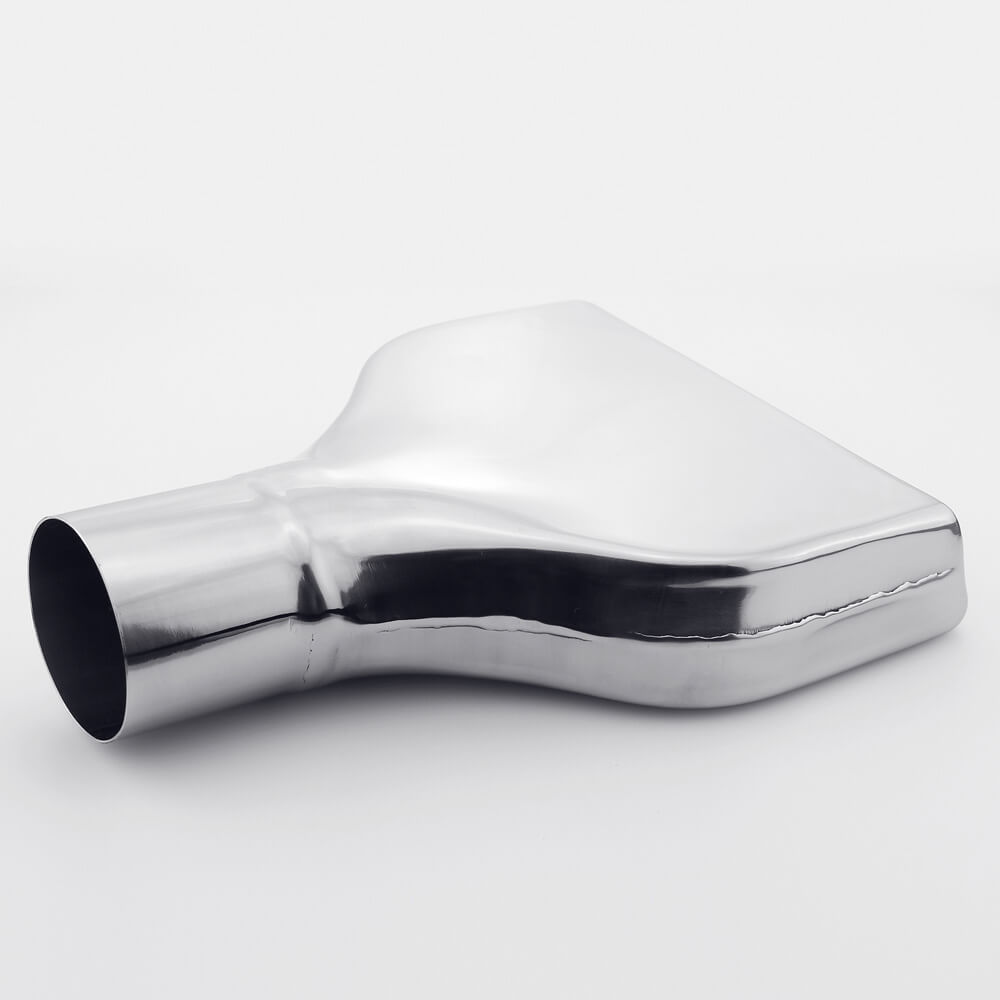 2.5 Inlet Straight Cut Rectangle Exhaust Tip For CHEVROLET CHEVY CAMARO ...