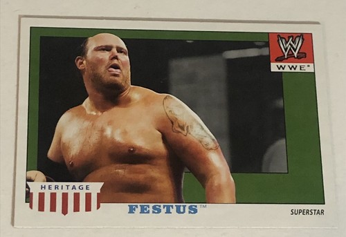 Festus WWE Heritage Topps Trading Card 2008 #18 | eBay