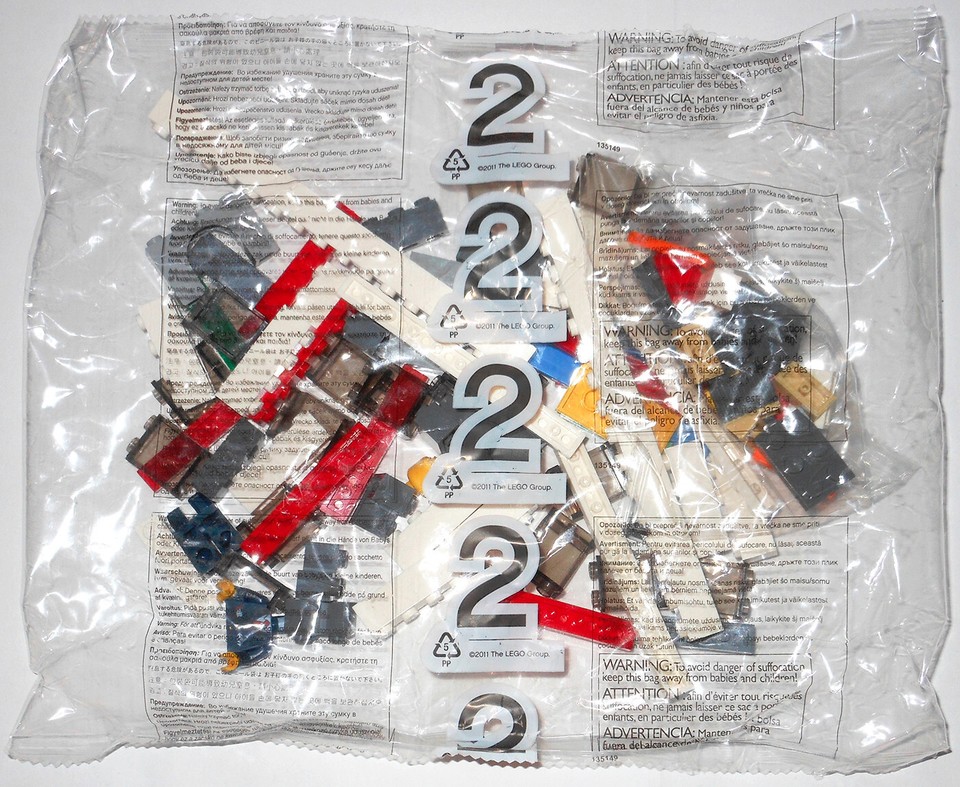 LEGO 60051 High-Speed Passenger Train: ALL NUMBERED BAGS, NEW/SEALED ...