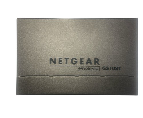 NETGEAR ProSafe GS108T v2 Smart Switch 8-Port Gigabit (No Adapter) | eBay
