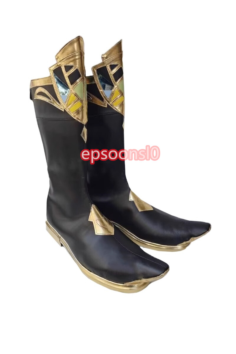 Game Genshin Impact Alhaitham Cosplay Shoes Halloween Party Prince PU ...