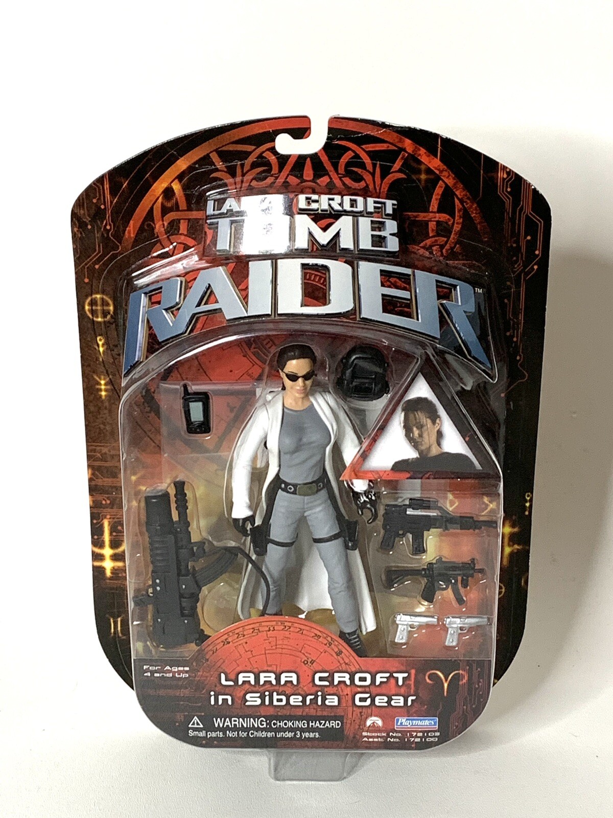 Lara Croft Tomb Raider Lara Croft in Serbia Gear Action Figure 2001 NIP ...