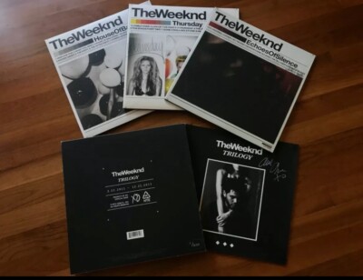 The Weeknd - Trilogy 1st Pressing 1/500 + Signed Litho EXTREMELY RARE ...