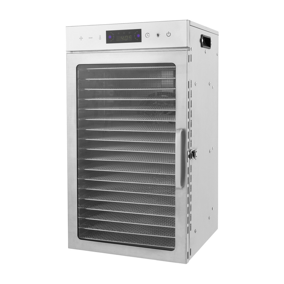 Commercial Dehydrator 18 Stainless Steel Trays Fruit Vegetable Food Dry ...