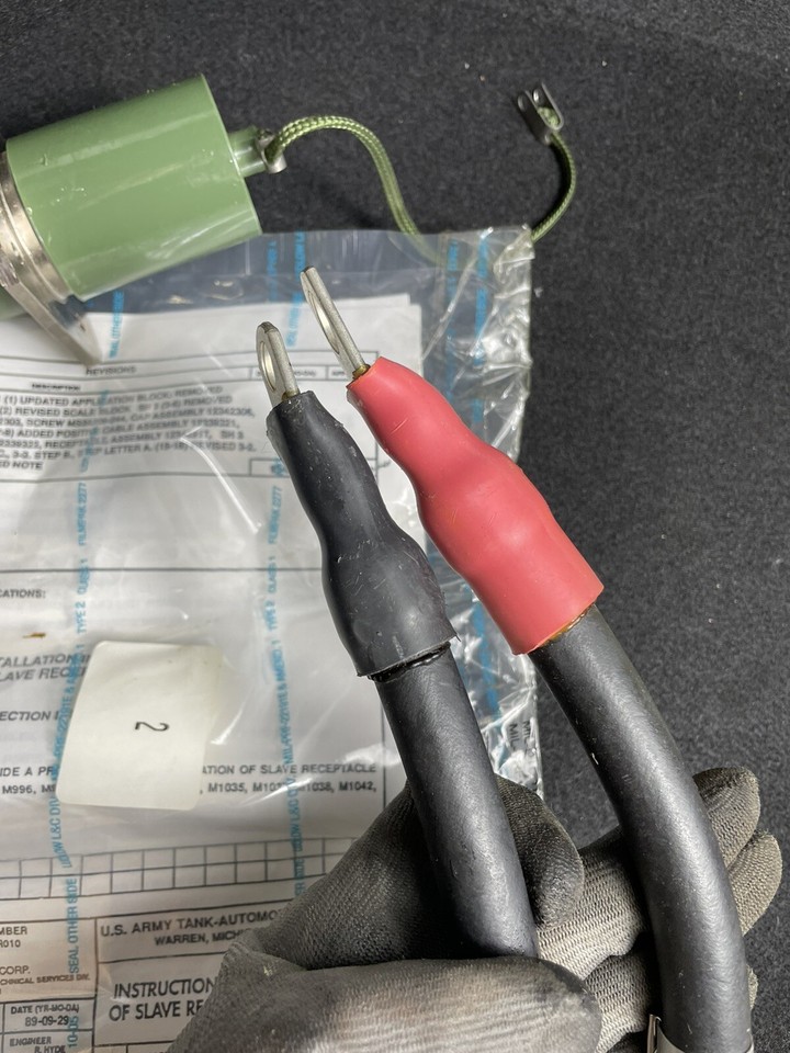 M998 HMMWV COMPLETE ONE PIN SLAVE CABLE KIT 5705623 | eBay