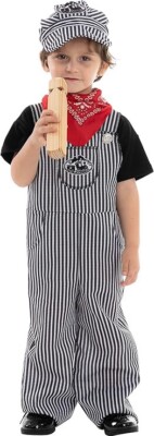 Spooktacular Creations Childs Railroad Train Engineer Costume 12-24 ...