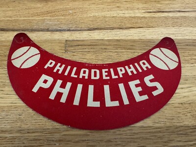 Philadelphia Phillies 1937 NPC Cardboard Visor Unused NM Condition | eBay