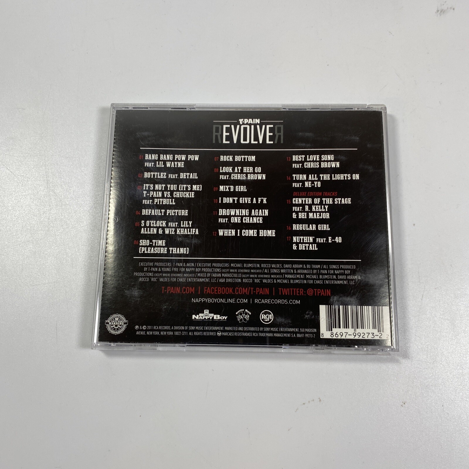 Revolver T-Pain CD Lil Wayne Pitbull Wiz Khalifa Chris Brown ...