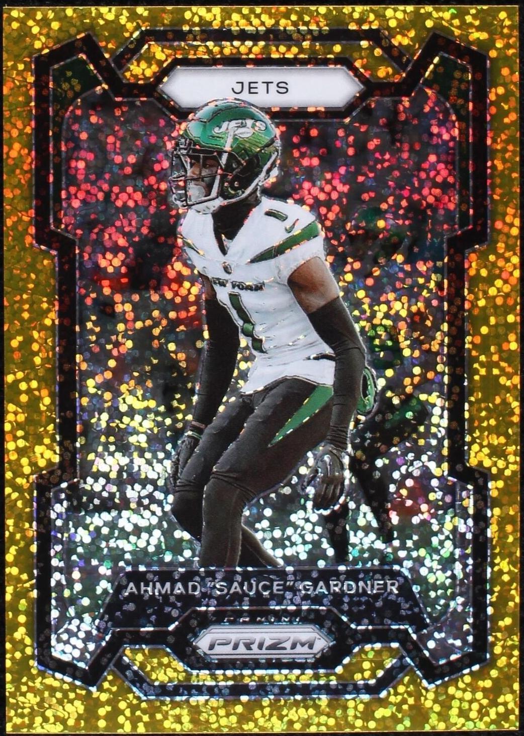2023 Panini Prizm - Ahmad Gardner #228 Gold Sparkle Prizm /24 for sale ...