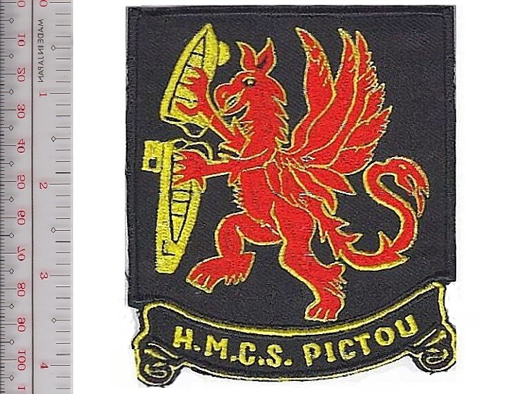 Canada Royal Canadian Navy RCN WWII HMCS Pictou K146 Corvette Flower ...