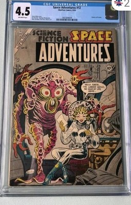 Space Adventure #12 Charlton Comics, 8/54 CGC 4.5 Comic Book | eBay