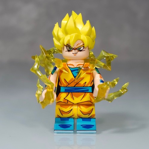 Custom Lego Goku Minifigure (Super Saiyan). Dragon Ball Z | eBay