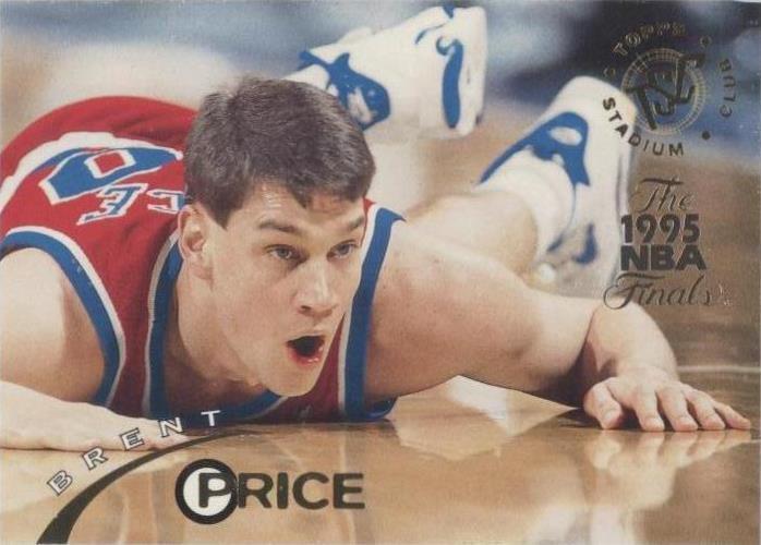1994-95 Topps Stadium Club - Brent Price #5 The 1995 Nba Finals for ...