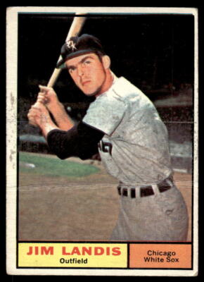 1961 Topps Jim Landis #271 Chicago White Sox Baseball Card | eBay