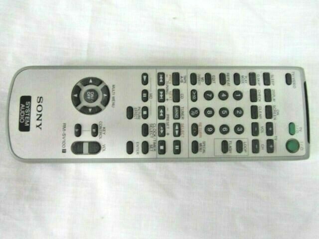 OEM SONY RM-SV100 Audio System Remote Control for sale online | eBay