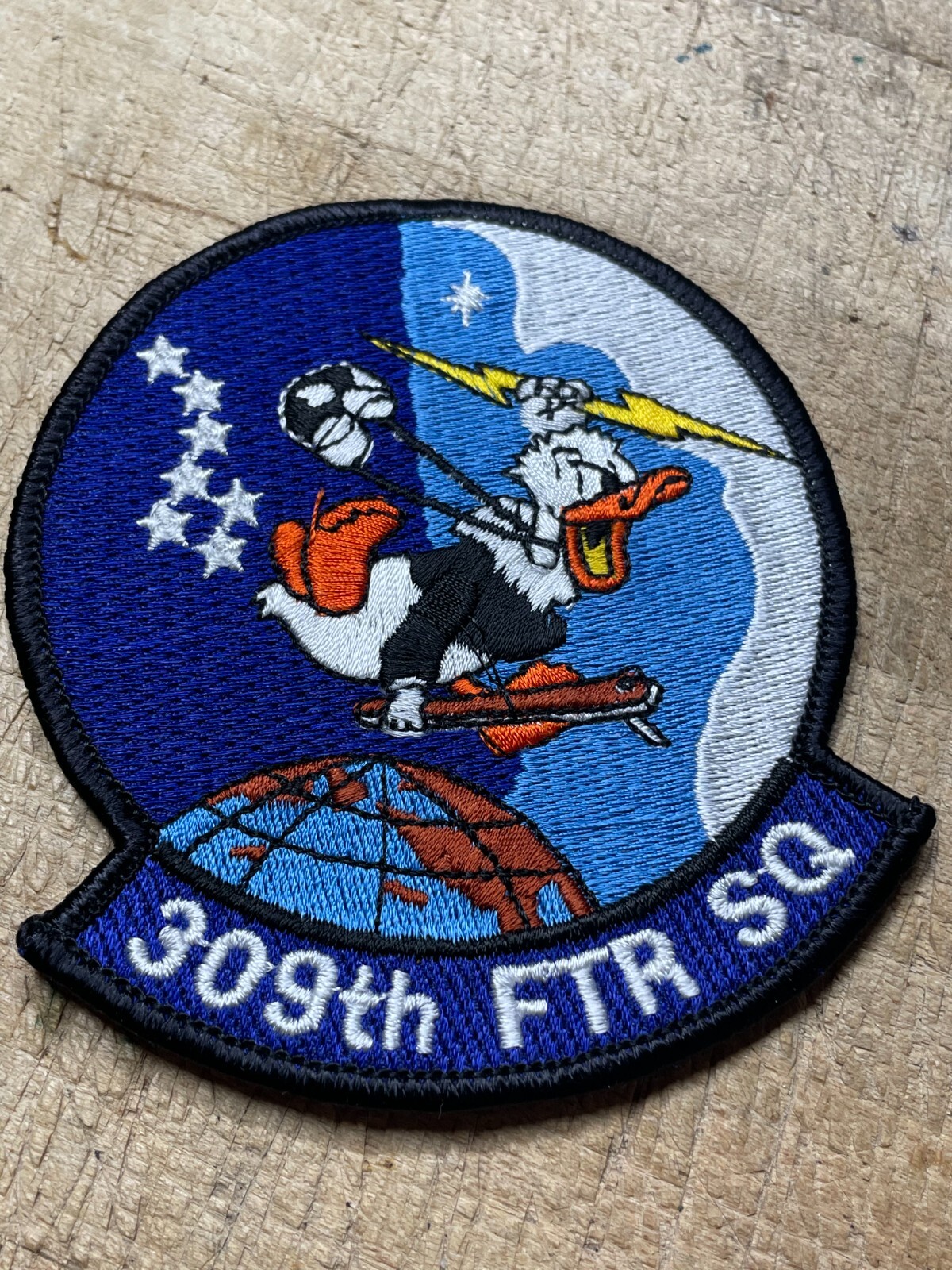 1980s/1990s? US AIR FORCE PATCH-309th FIGHTER SQUADRON-ORIGINAL DONALD ...