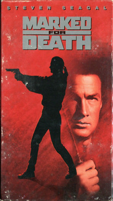 Marked for Death (VHS 1991) Movie/Video - Steven Seagal & Basil Wallace ...