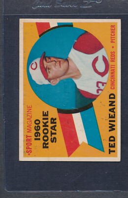 1960 Topps #146 Ted Wieand Reds EX/MT *10768 | eBay