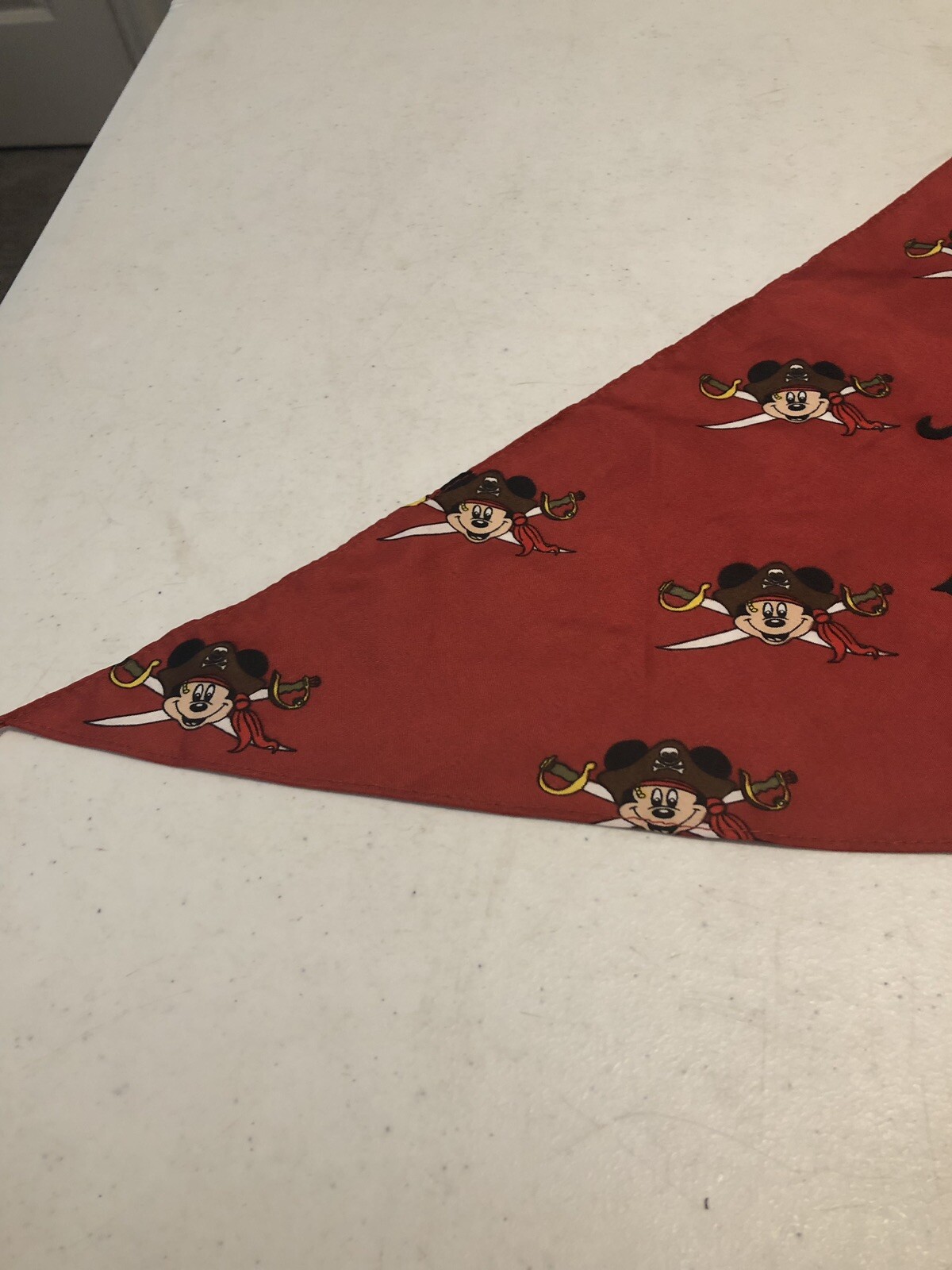 pirates of the caribbean Mickey Mouse Hankerchief Bandana Red a5p | eBay