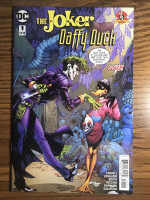 THE JOKER / DAFFY DUCK SPECIAL 1 NM/NM+ BANE CLAYFACE BRETT BOOTH COVER ...