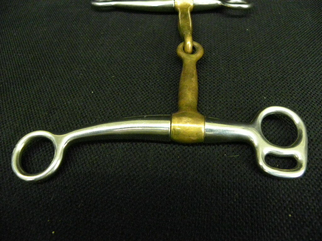 Partrade Metalab Stainless & 5" Jointed Copper L/W Breaking Horse Bit ...