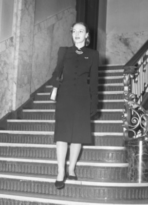 BR100-08 VERA ZORINA Original 4"x5" Negative Film NEW YORK BALLET STAR ...