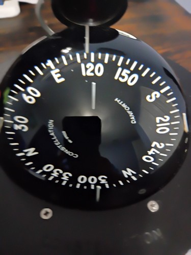 Vintage Danforth Constellation Binnacle Mount Compass 5 inch | eBay