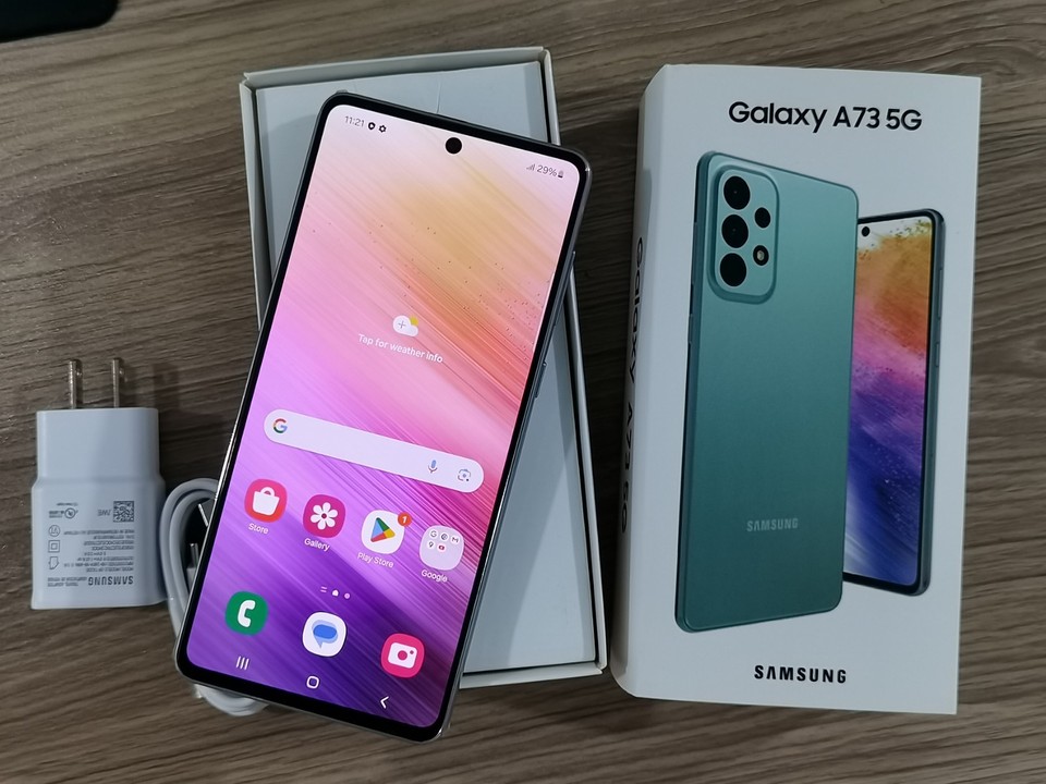 Samsung Galaxy A73 5G - 128 GB /256GB - Dual-SIM (Unlocked) 108MP ...