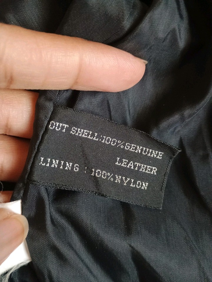 Vintage 80s 90s Pelle Leather Jacket Traffic Light Jacket Size M NY ...