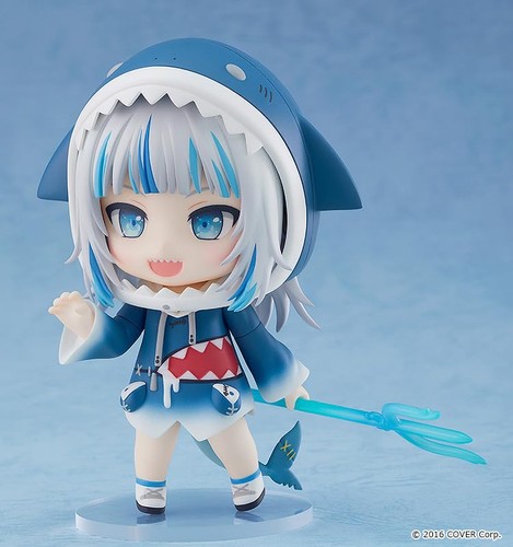 Nendoroid Hololive Production Gawr Gura Non-Scale Figure 100mm Japan ...